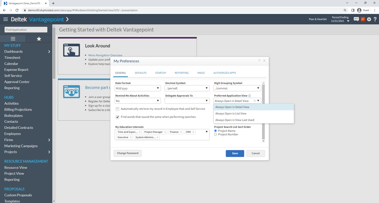 What Else is New in Deltek Vantagepoint 6.0